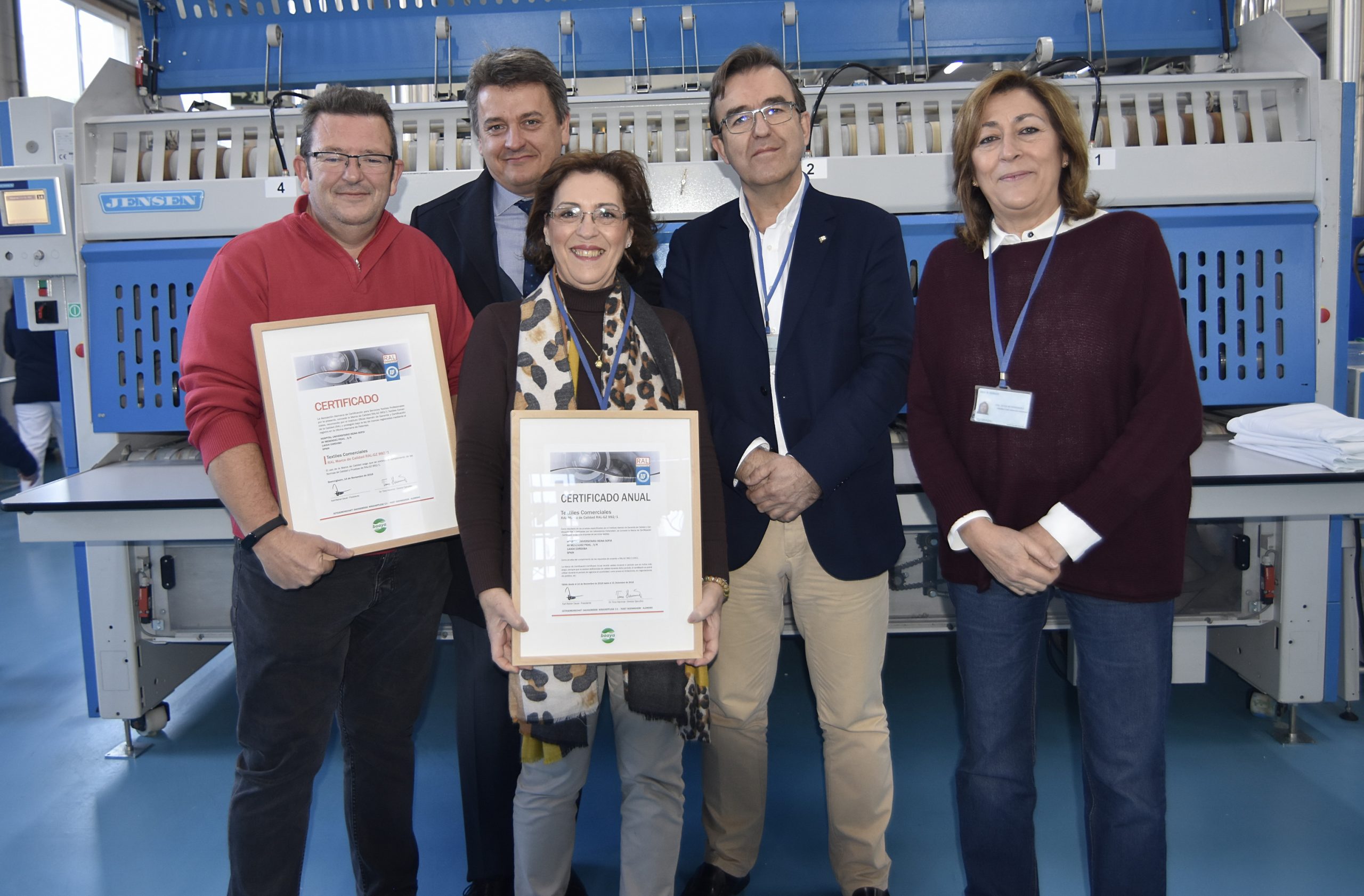 Boaya entrega certificado de limpieza